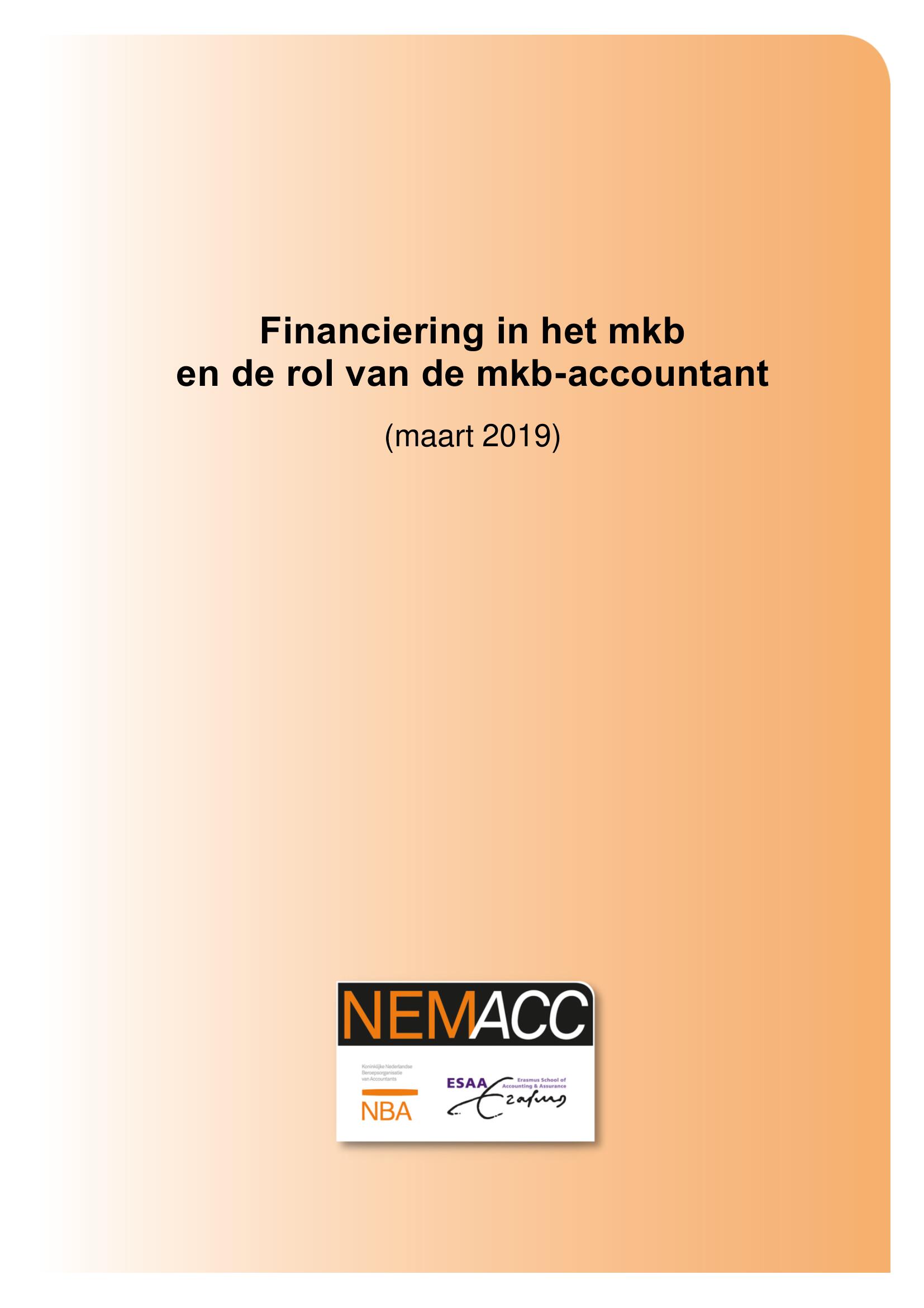 Financiering in het mkb