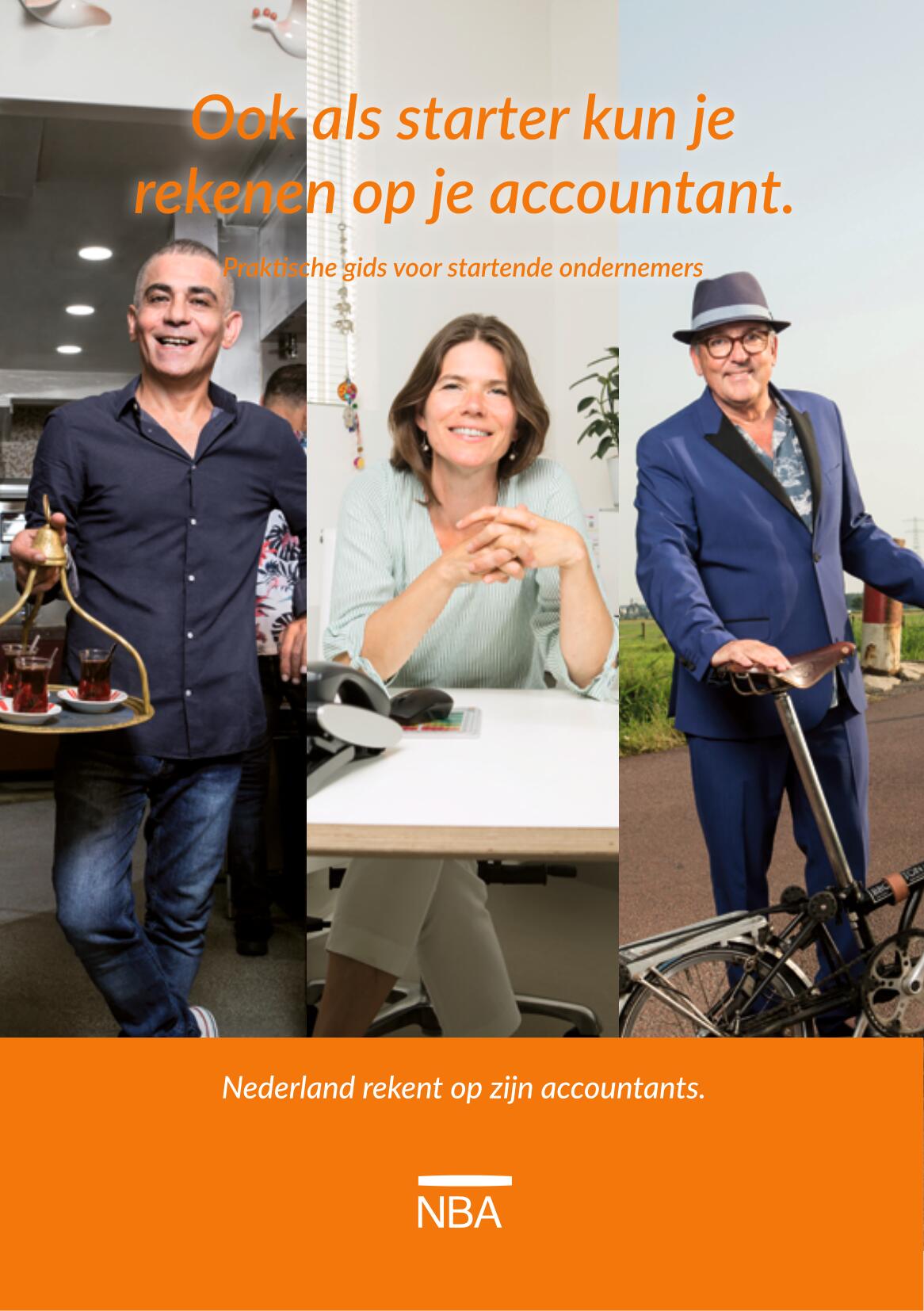Ook als starter kun je rekenen op je accountant