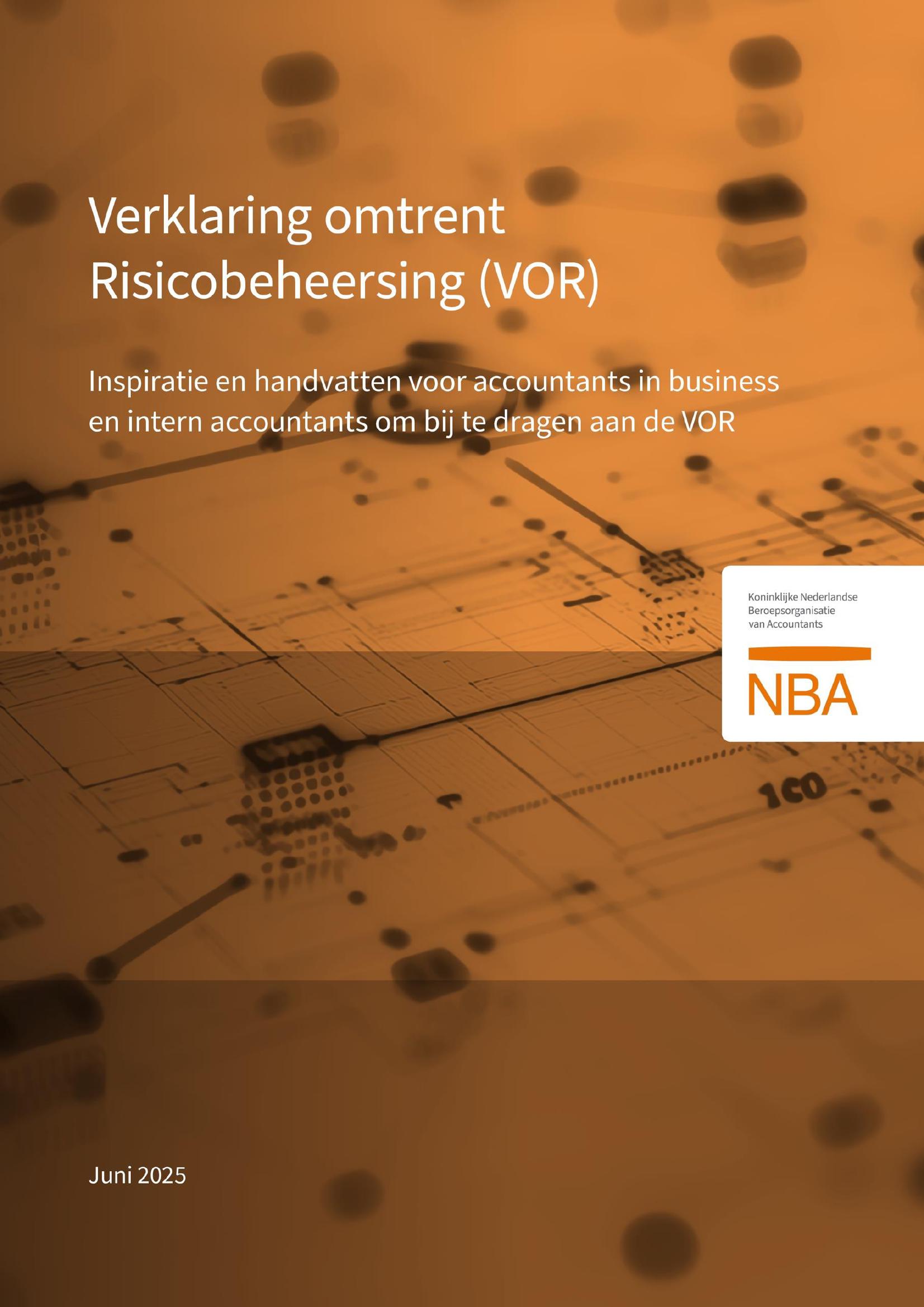 NBA-brochure over de Verklaring omtrent Risicobeheersing (VOR)