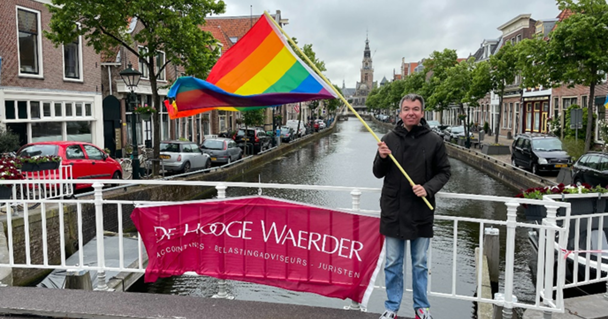 'Durf te laten zien wie je bent met alle kleuren en wees daar trots op!'