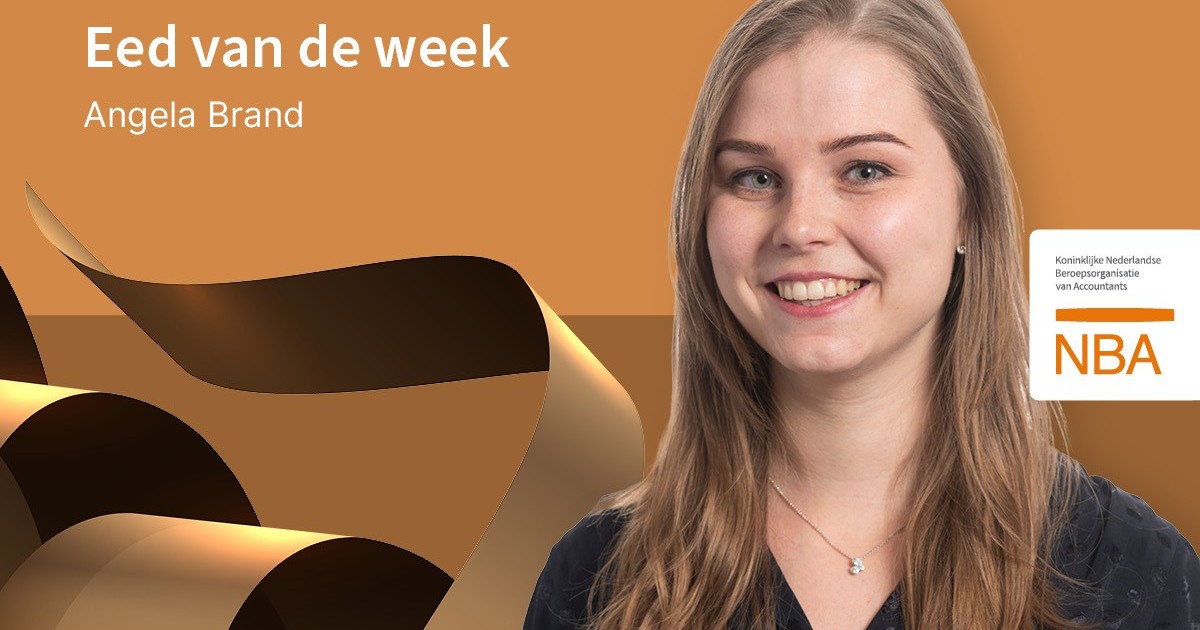 Eed van de week: Angela Brand